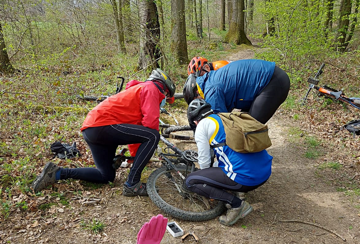 Sorties VTT du 3 avril 2021 – Avenir Cycliste d'Orsay